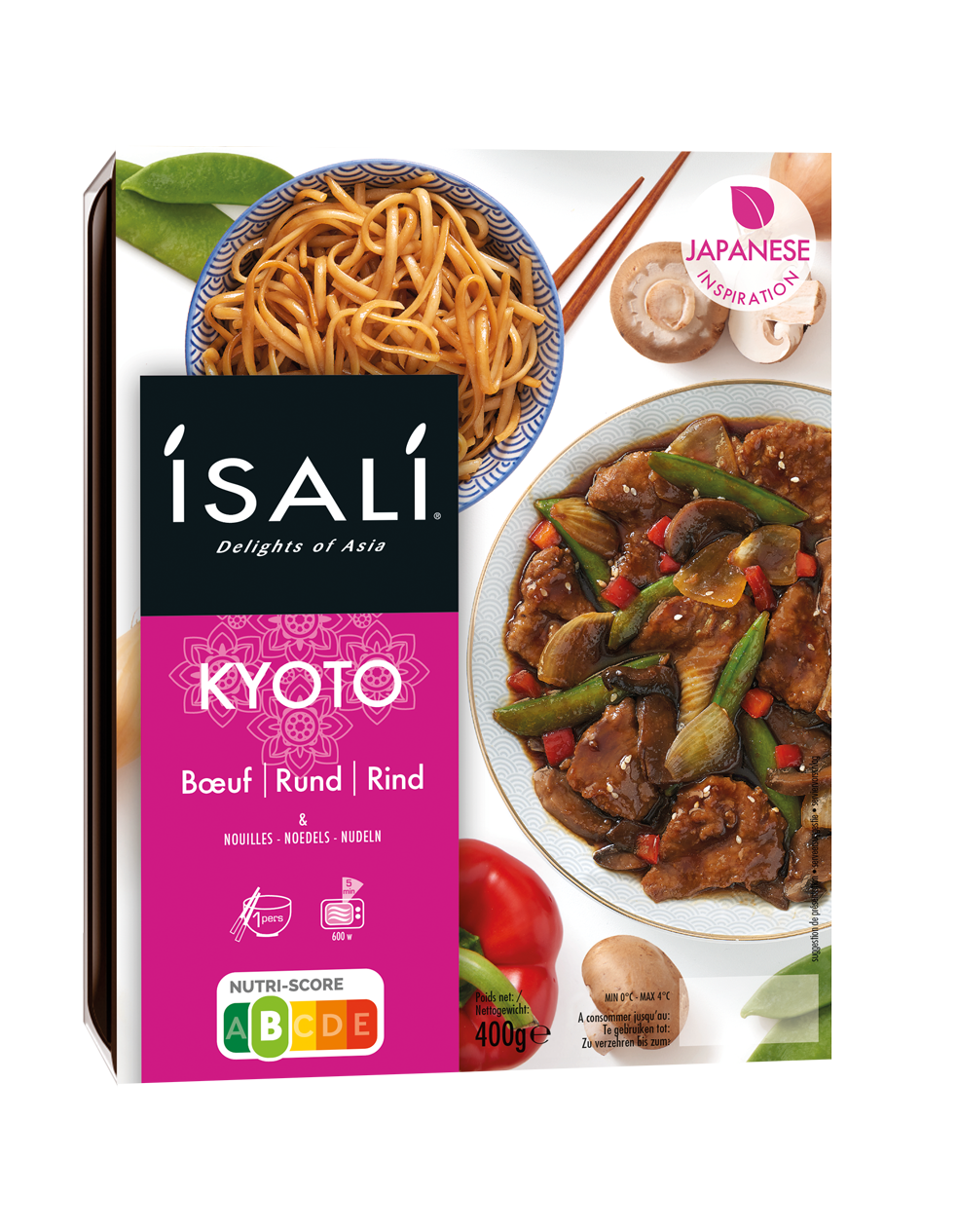 ISALI | Les plats préparés frais aux saveurs raffinées de l'asie